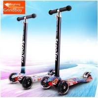 China Flash Four-Wheeled Stroller Scooter for 3-6-8 Years Old Modern Children's Outdoor for sale