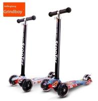 China Flash Four-Wheeled Stroller Scooter for 3-6-8 Years Old Modern Children's Outdoor for sale