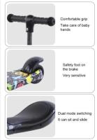 China Foldable Safety Kids Children 3 Wheels Scooter with Light Music and Adjustable Height for sale