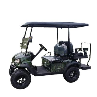 China 2400mm Wheelbase Iconic Electric Golf Cart with AC Controller and Iconic Lake Horse Design for sale