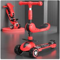China Children's Kick Scooter with LED Light 3 Wheels and Low Maintenance Cost for sale