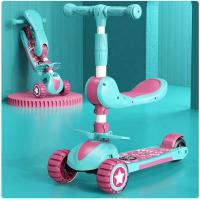 China Children's Kick Scooter with LED Light 3 Wheels and Low Maintenance Cost for sale