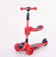 China Children's Kick Scooter with LED Light 3 Wheels and Low Maintenance Cost for sale