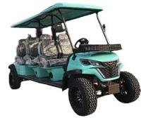 China High Visibility 2-Seater Electric Golf Cart with Lake Horse Icon Go-Kart Inspired Cart for sale