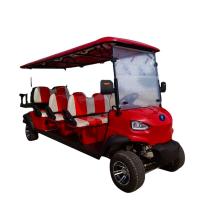China Horse Tour Car Tire Features Electric Golf Cart for Golf Course Transportation for sale