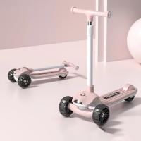 China Foldable Children Kick Scooter with Music and Light Category Children Foldable Ride for sale