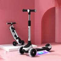 China Foldable Children Kick Scooter with Music and Light Category Children Foldable Ride for sale