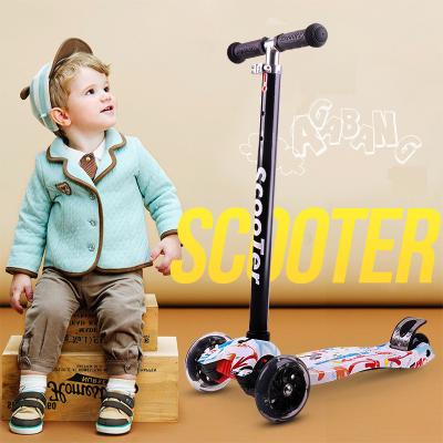 China Three Wheel Foot Kick Scooter Made of Durable Material for Child Toy for sale