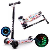 China Three Wheel Foot Kick Scooter Made of Durable Material for Child Toy for sale