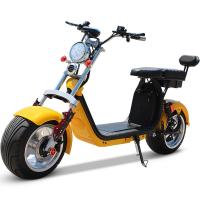 China 1500w 2000w Fat Tire Off Road Citycoco E Scooter for Adult Electric two wheeled vehicle for sale