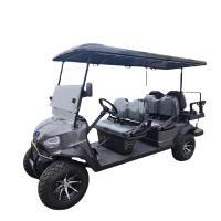 China Tour Bus Golf Cart Cover with Front LED Headlight and Front Disc Rear Drum Brake System for sale