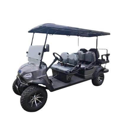 China Tour Bus Golf Cart Cover with Front LED Headlight and Front Disc Rear Drum Brake System for sale