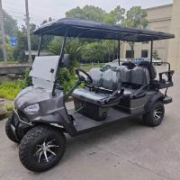 China Electric UTV Cargo Box Tour Bus with 10 Inch Aluminum Alloy Wheels Max Speed 20-30km/h for sale