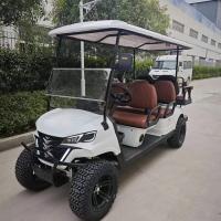 China Tour Bus Golf Cart Accessories with Maximum Speed ≤30Km/h and Li-ion Battery for sale