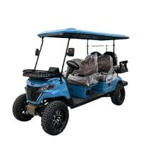 China Electric Golf Cart with Design and DOT Transaxle 70-90km Driving Mileage Guaranteed for sale