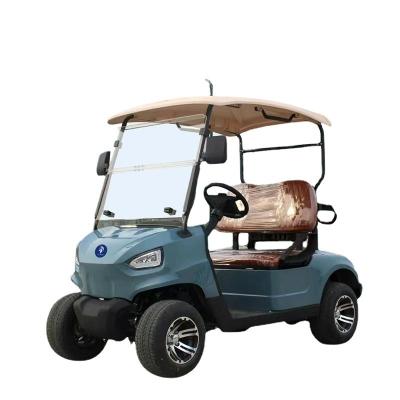 China 400-500kg Curb Weight Electric Golf Cart with CE Certification and Rear View Mirror for sale