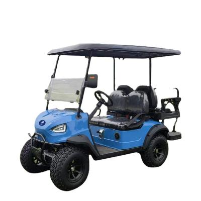 China 70-90km Driving Mileage Electric Golf Cart with Rear View Mirror and Air Conditioner for sale