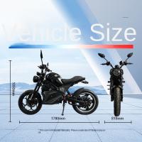 China 1250mm Wheelbase Electric-motorcycle Moto Scooter with Digital Display and Long Range for sale