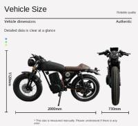 China Long Range Electric Bikes Scooters Motorcycles Mopeds with Packing Size 1940/550/1050mm for sale