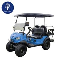 China Electric Golf Cart for Club 70-90km Driving Mileage 500kg Curb Weight CE Certification for sale