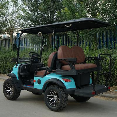 China Rushed CE Custom Golf Carts Li-ion Battery for Max Speed 20-30km/h Eec Golf Push Cart for sale