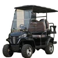 China Front LED Headlight Street Legal Golf Carts GCC Buggy Off Road CE Golf Electric Trolley for sale