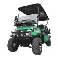 China Affordable Electric Car Golf Cart with 120Ah Lead Acid Battery and Front LED Headlight for sale