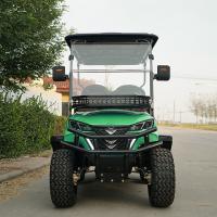 China 500 kg Curb Weight GCC Golf Cart Electric with 150-200mm Minimum Grand Clearance for sale