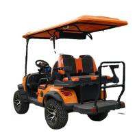 China Electric Golf Trolley with 3-4 Seats 2850*1250*1850 Dimensions and CE Certification for sale