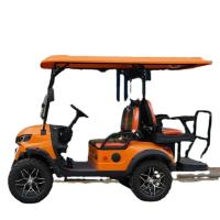 China 10 inch Aluminum Alloy Wheels Electric Golf Cart with EEC Batteries and Convertible Car for sale