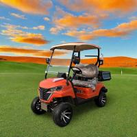 China Electric Golf Cart 2 Seater Luxury Utility Vehicle with Li-ion Battery and Performance for sale