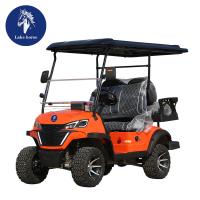 China Electric Golf Cart with Minimum Grand Clearance of 150-200mm and Max Speed of 20-30km/h for sale