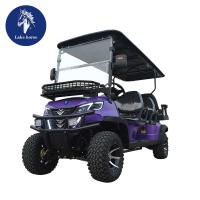 China 48V Electric Lithium Lake Horse Golf Cart with 4 Seats and Front LED Headlight for sale