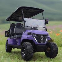 China 48V Electric Lithium Lake Horse Golf Cart with 4 Seats and Front LED Headlight for sale