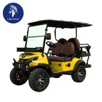 China Holiday Sightseeing Electric Golf Carts with Lake Horse Design and 70-90km Driving Mileage for sale