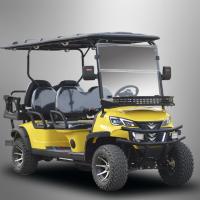 China Holiday Sightseeing Electric Golf Carts with Lake Horse Design and 70-90km Driving Mileage for sale