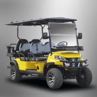 China Holiday Sightseeing Electric Golf Carts with Lake Horse Design and 70-90km Driving Mileage for sale