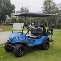China 2850*1250*1850 Lake Horse Design Electric Golf Carts Mini Cars UTVs with Tail Caddie for sale