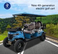 China 48V/72V Lithium Battery 6-Seater Golf Cart with Minimum Grand Clearance of 150-200mm for sale