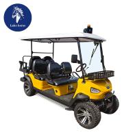 China High Clearance 6-Seat Electric Golf Carts with 48V/72V Lithium Battery and AC 5.0KW Motor for sale