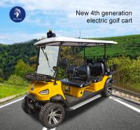 China High Clearance 6-Seat Electric Golf Carts with 48V/72V Lithium Battery and AC 5.0KW Motor for sale