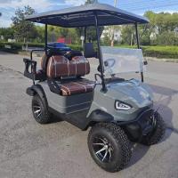 China AC Motor 4-6 Seater Off-Road Electric Golf Carts with Lake Horse Design Direct Supply for sale