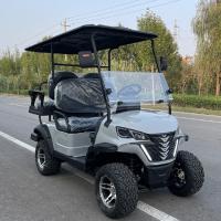 China Direct Sales 4-6 Seater Electric Golf Carts with Tail Caddie Position Wheelbase 2430mm for sale