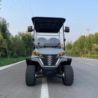 China Direct Sales 4-6 Seater Electric Golf Carts with Tail Caddie Position Wheelbase 2430mm for sale