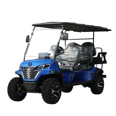 China 6-Seater Off-Road Golf Cart with Standing Tail Caddie CE Approved Electric Golf Buggy for sale