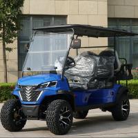 China 6-Seater Off-Road Golf Cart with Standing Tail Caddie CE Approved Electric Golf Buggy for sale