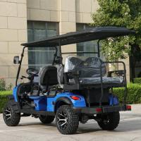China 6-Seater Off-Road Golf Cart with Standing Tail Caddie CE Approved Electric Golf Buggy for sale