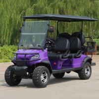 China Upgrade Your Golf Tours with Li-ion Battery 6 Seater Luxury Icon Golf Carts for sale