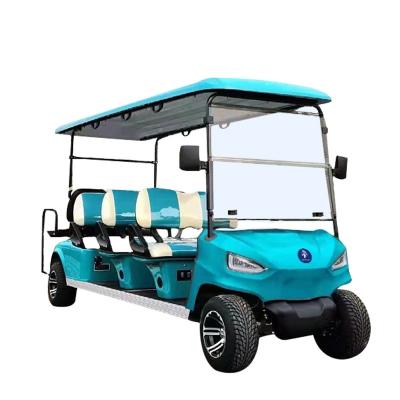 China 48V/60V/72V Li-ion Battery American Golf Cart Standard Design and Production 6 2 Seats for sale