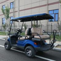 China 4 Seater Electric Golf Car with 7-9h Charge Time and 150-200mm Minimum Ground Clearance for sale